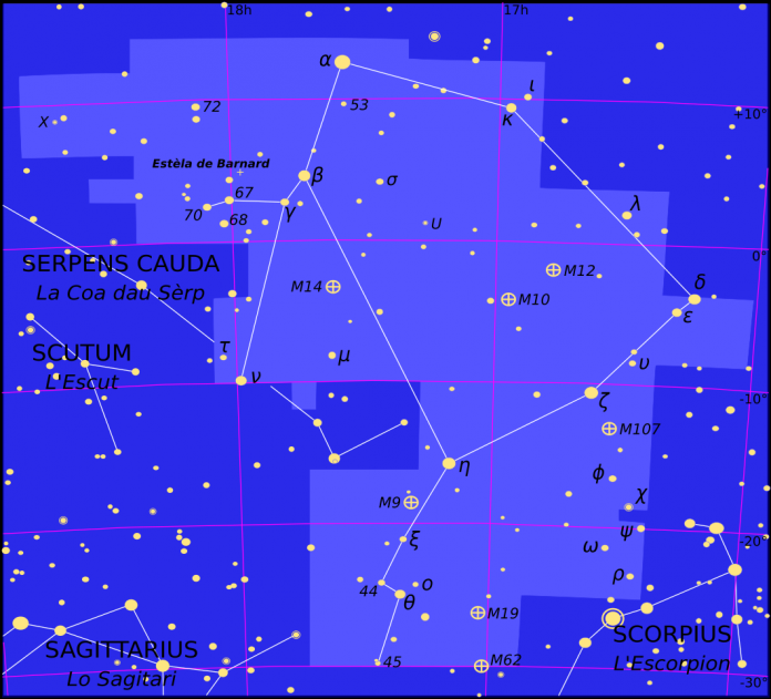 Constelatia Ophiuchus - Deștepți.ro