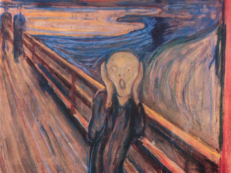 Expresia unei spaime perfecte: tabloul Ţipătul de Edvard Munch ...