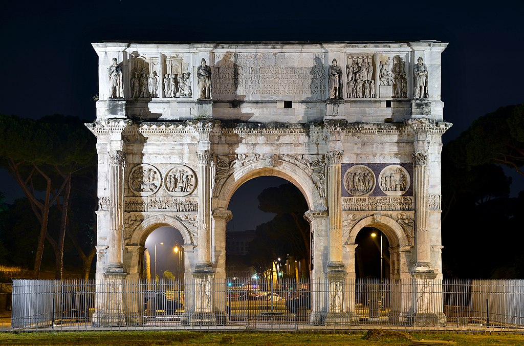 Arcul de Triumf al lui Constantin: Obiective turistice Italia - Roma ...