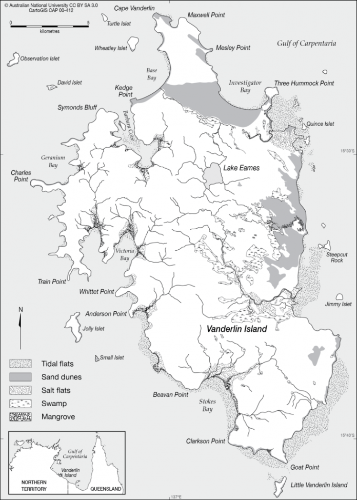 Insula Vanderlin: Obiective turistice Australia - Vanderlin - Deștepți.ro