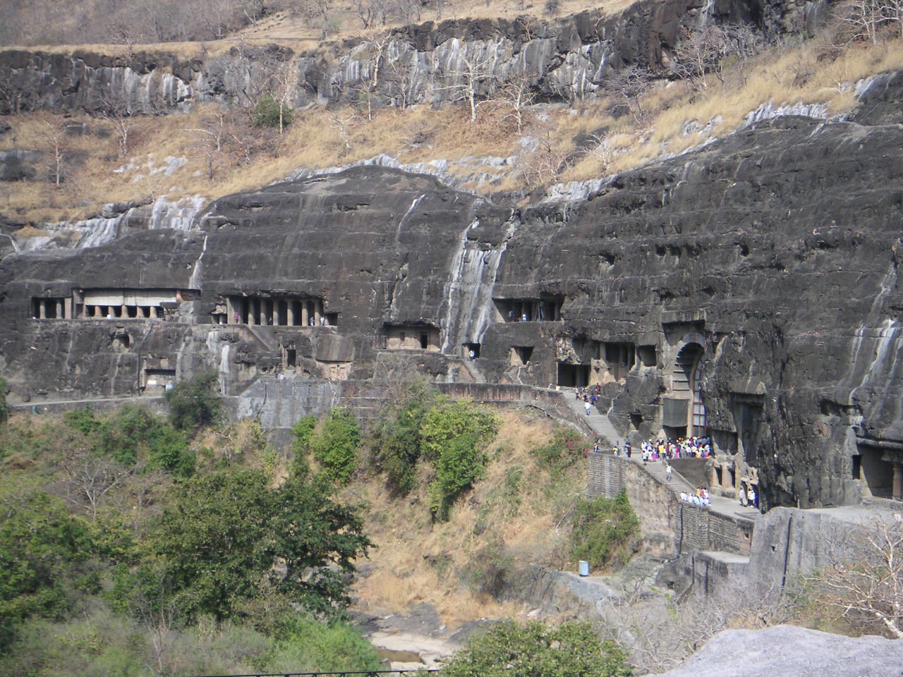 Pesterile Ajanta: Obiective turistice India - Maharashtra - Deștepți.ro